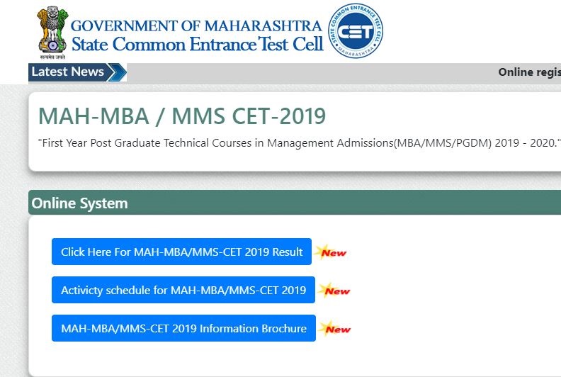 MAH CET Result 2020 - Check Merit List & Download Scorecard