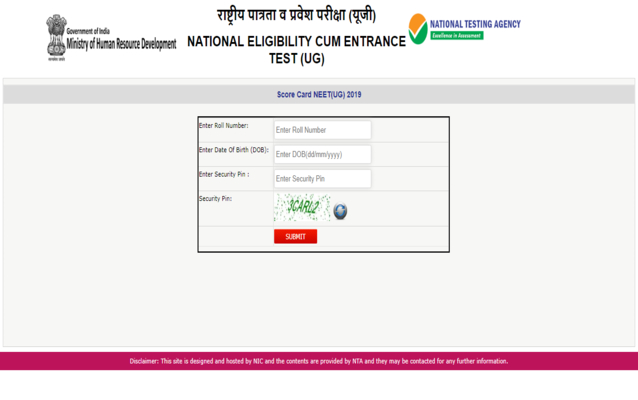 NEET 2020 Result Date (October 12): Check NTA NEET Result & Score